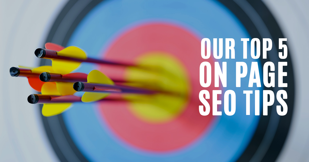 Top 5 On-Page SEO Tips for Success | Social Hive Digital